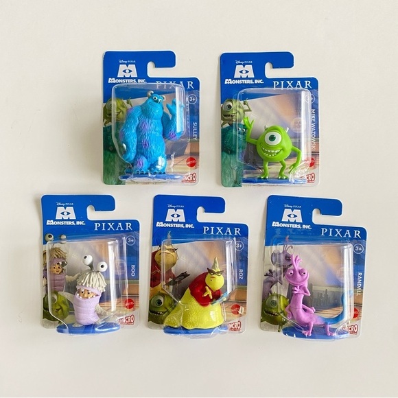 Disney | Toys | Nib Pixar Monsters Inc Character Figures | Poshmark
